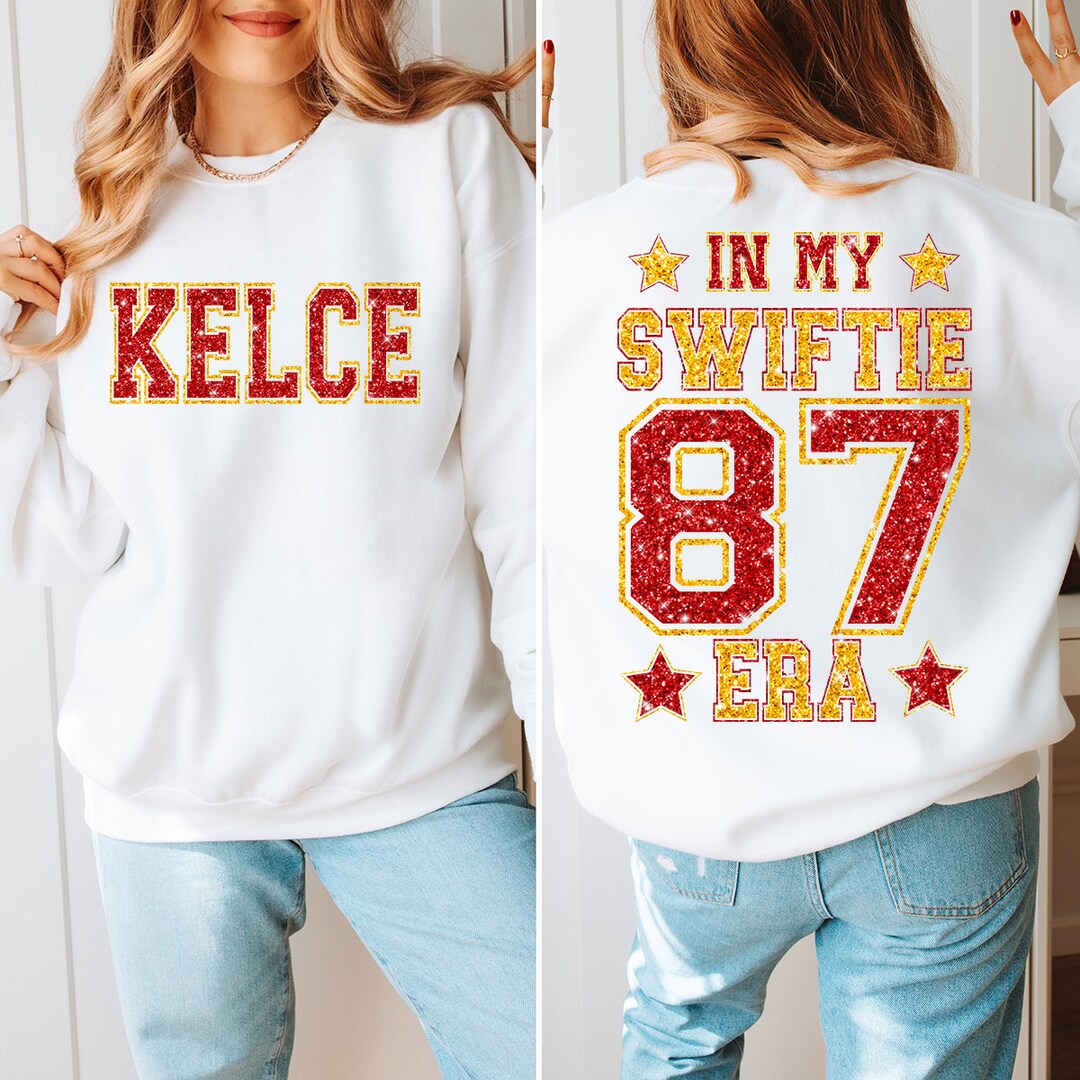 Faux Sequin in My Switfie Era PNG, Travis and Taylor, Funny Football ...