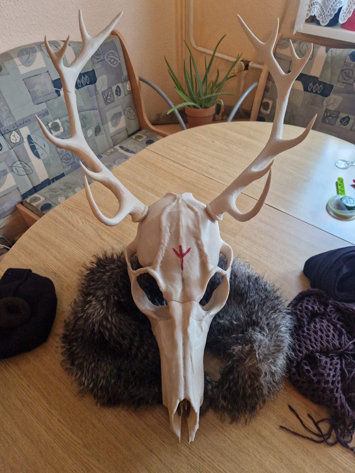 Wendigo Horror Mask Unique Artwork for Halloween Costume full Face ...