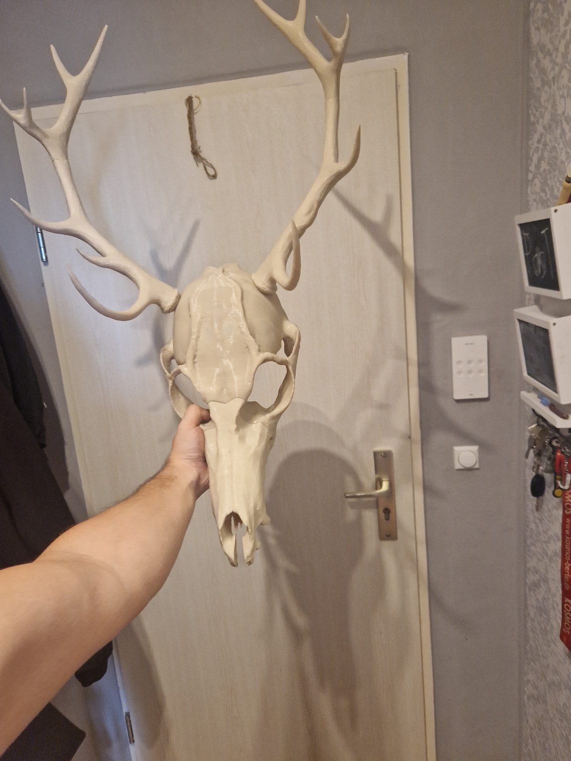 Wendigo Horror Mask Unique Artwork for Halloween Costume full Face ...