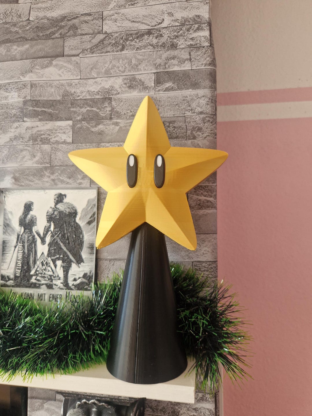 Mario Star Tree Topper/christmas Decoration - Etsy