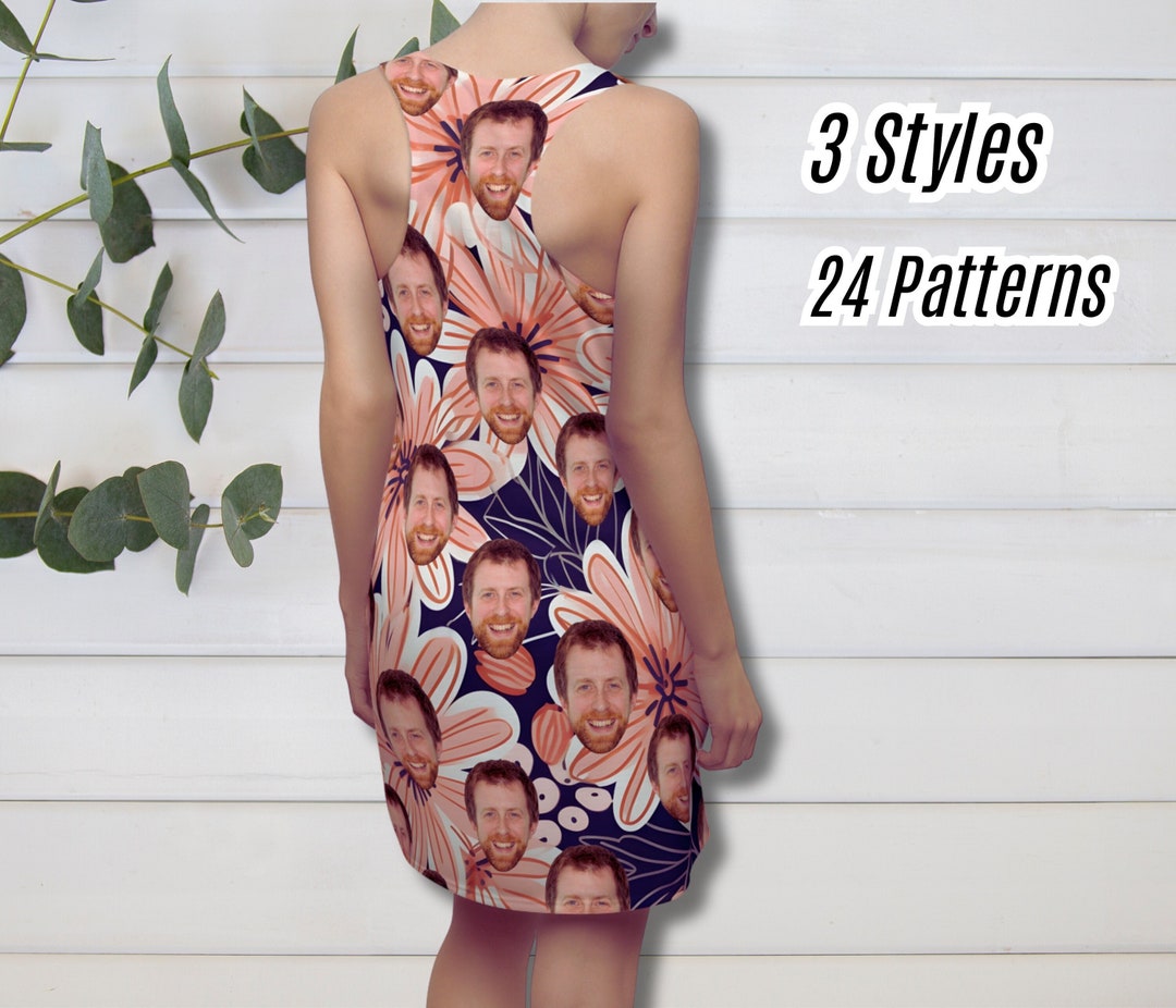 Custom Dress With Face, Customized Dress, Personalized Face Dress ...