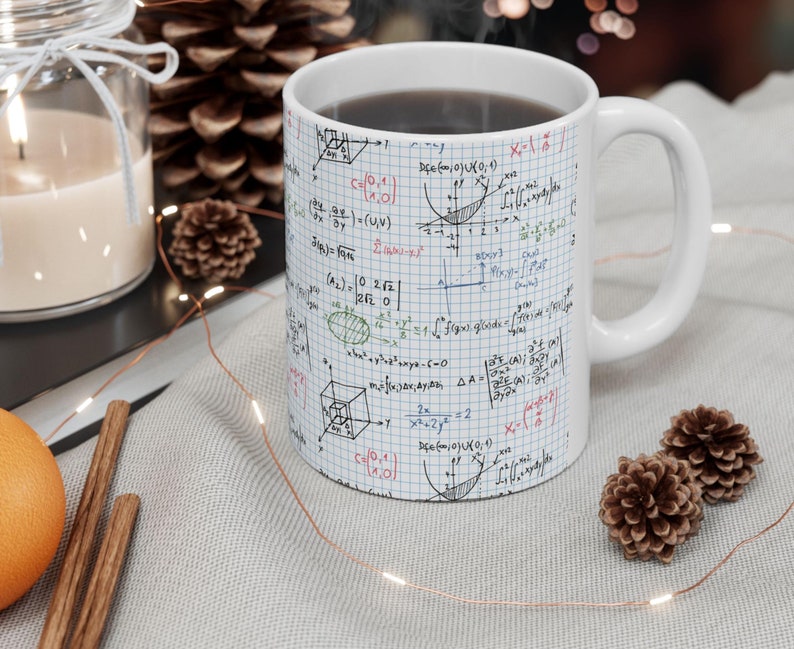 Math Classroom Mug, Funny Teacher Coffee Cup for High School Math ...