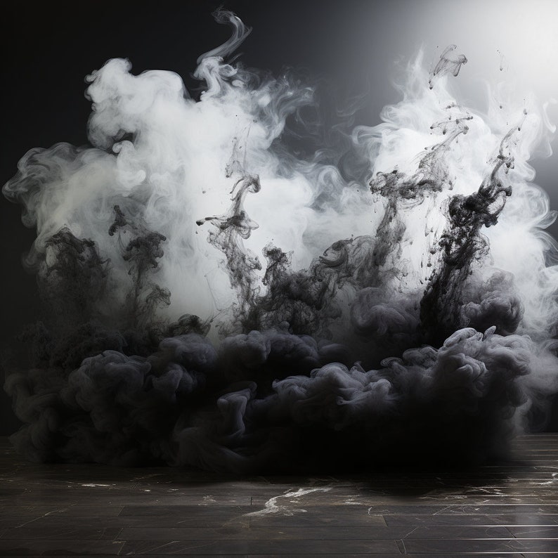 Vibrant and Smoky Digital Backdrops Collection - Etsy