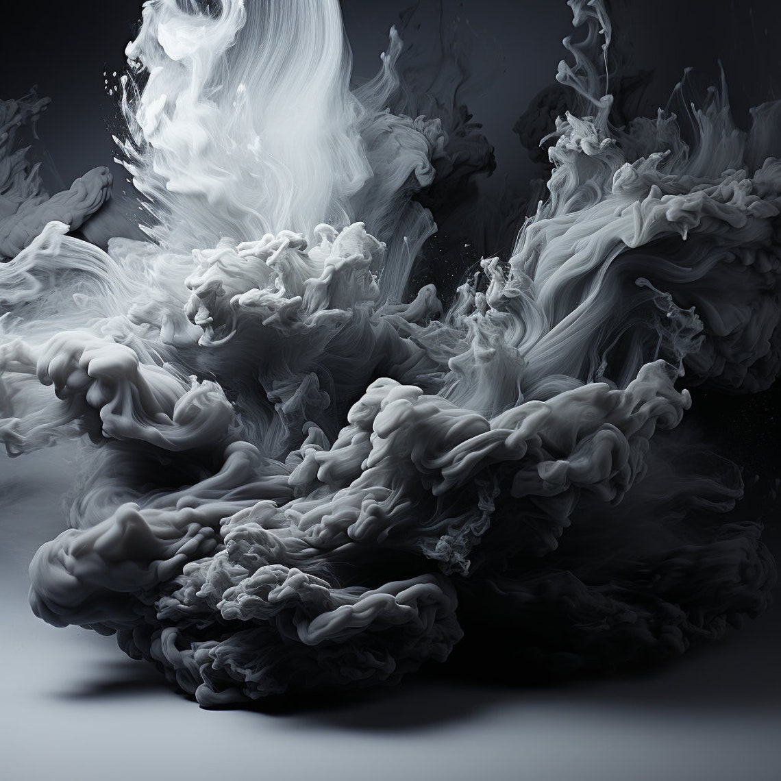 Vibrant and Smoky Digital Backdrops Collection - Etsy