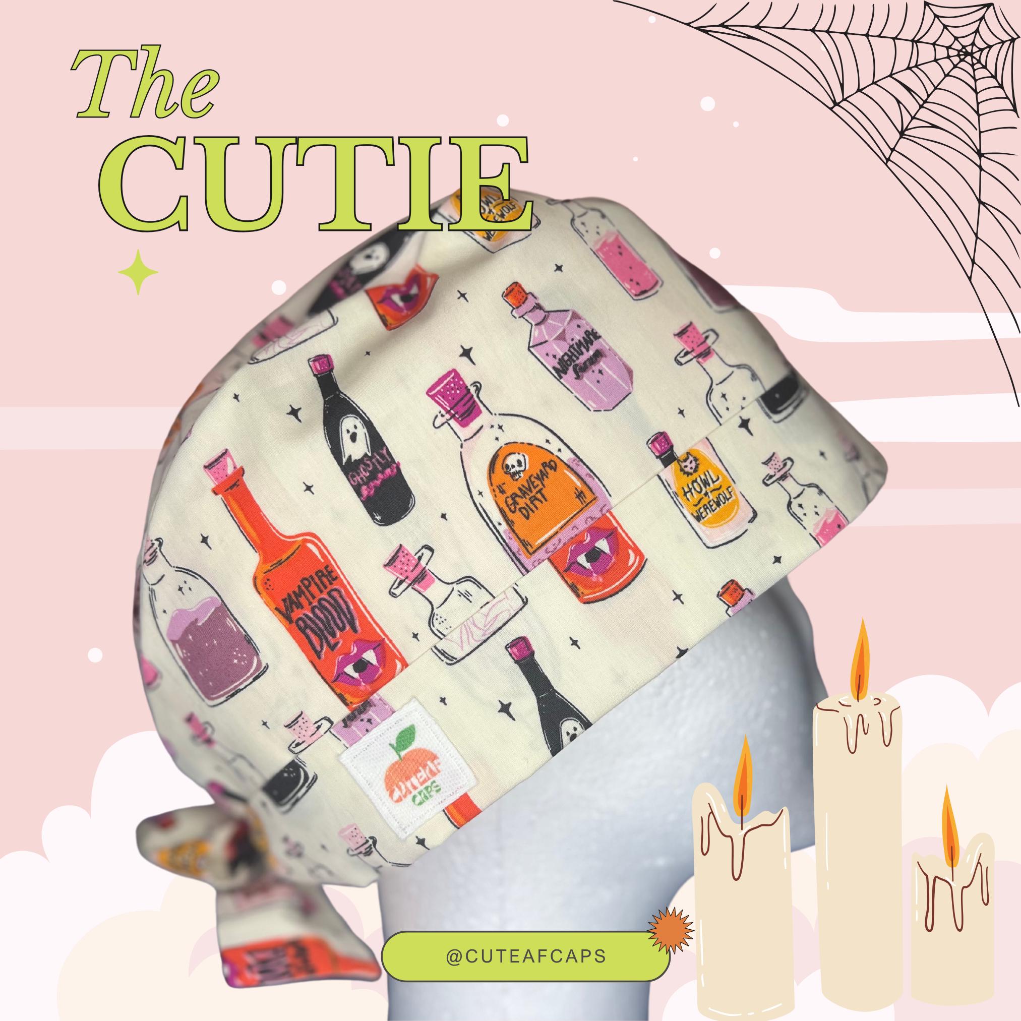 Scrub Cap/surgical Cap Pixie Style Tie Back - Potion Master ...