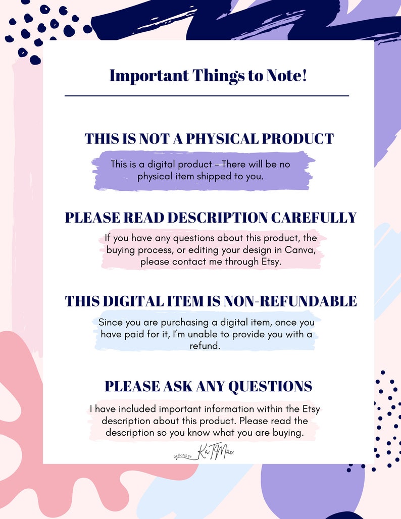 Custom Book Club Logo - Canva Template - Etsy