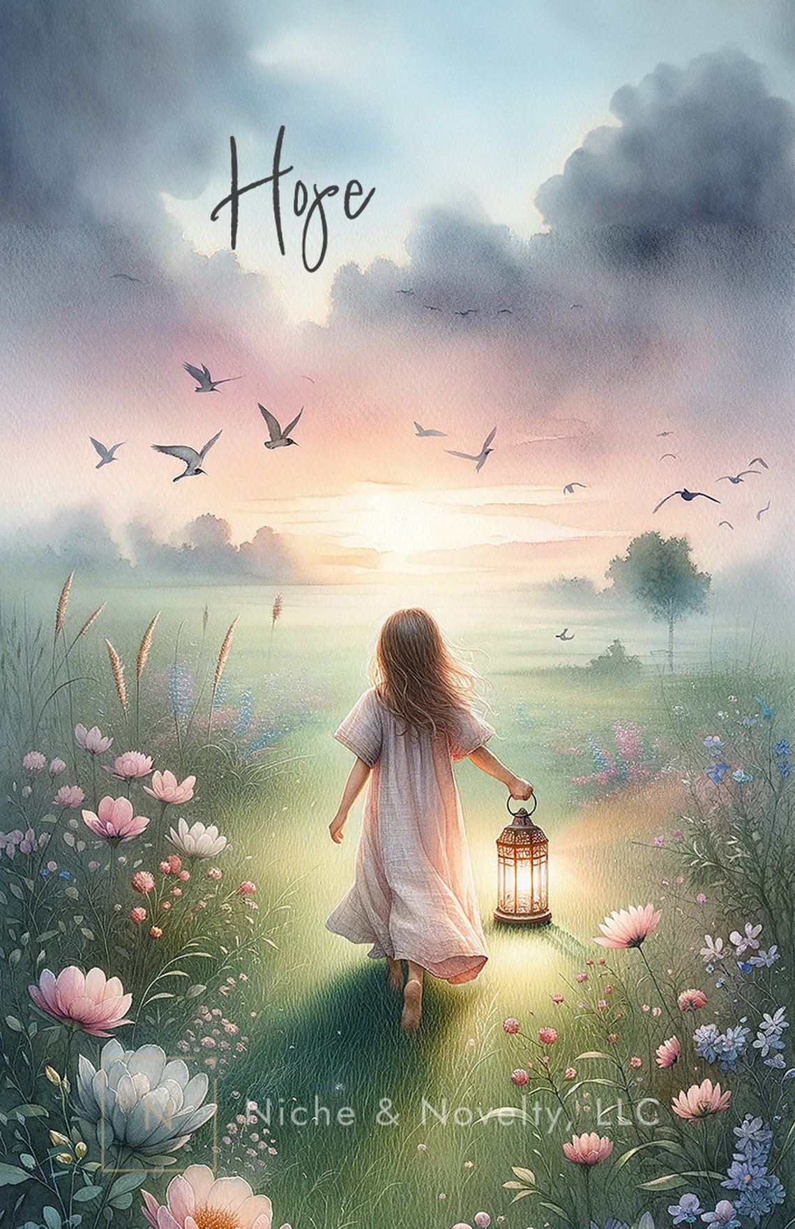 Theological Virtue Art Set: Faith, Hope, and Charity - Inspirational ...