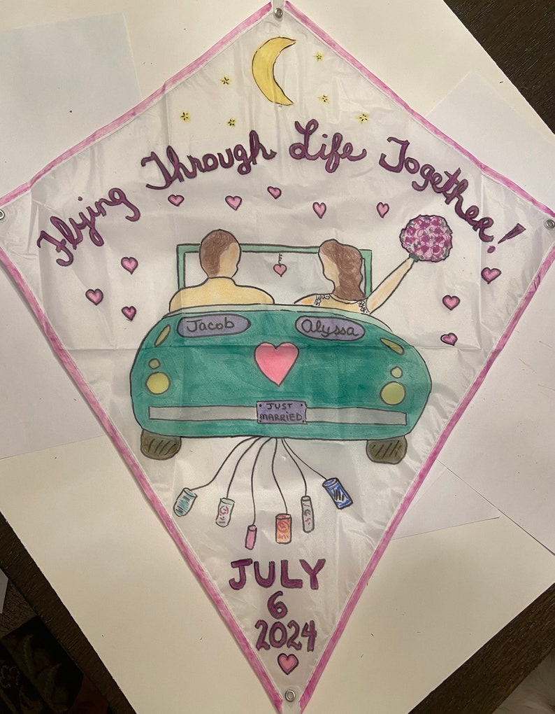 Personalized Kites for Birthdays, Weddings and More - Etsy