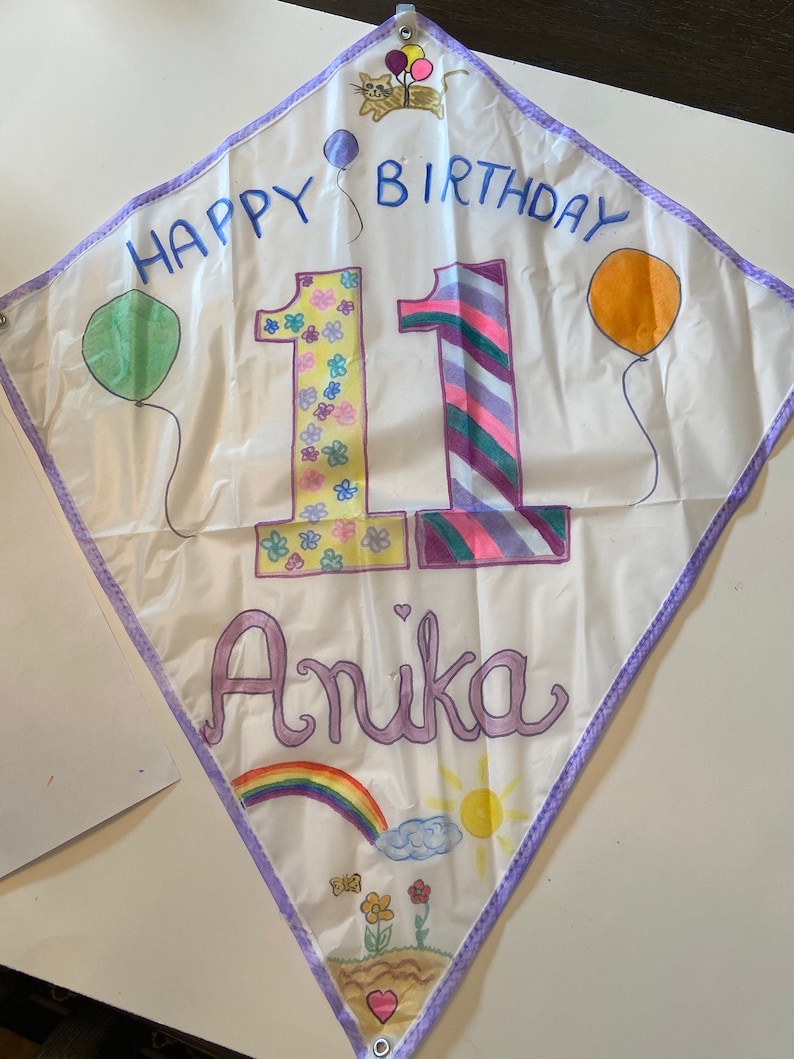Personalized Kites for Birthdays, Weddings and More - Etsy
