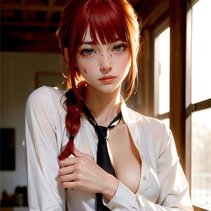 Makima Chainsaw Man Cosplay album NSFW - Etsy France