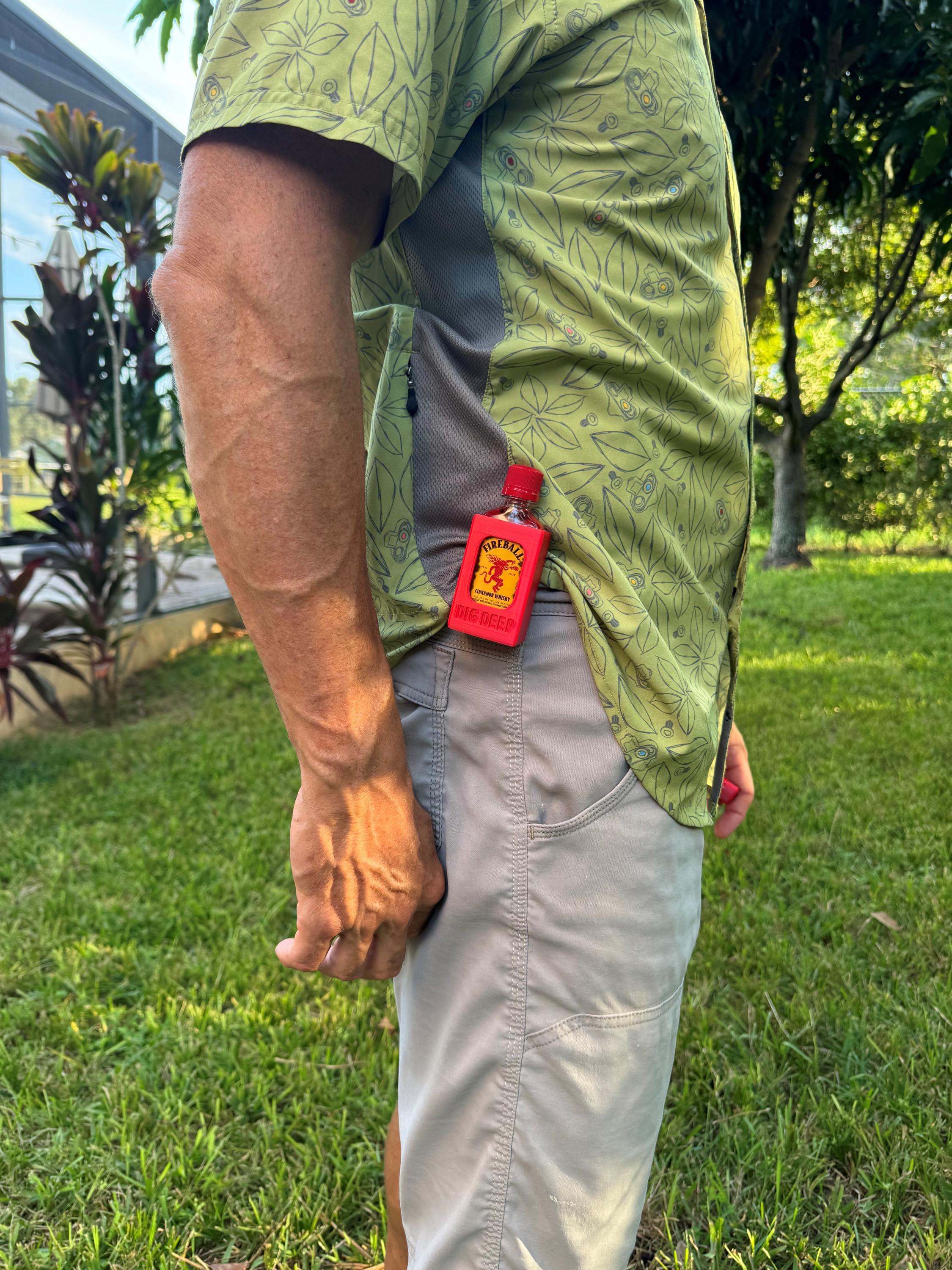 Customizable Fireball Single Shot Holsters With Custom Message (set of ...