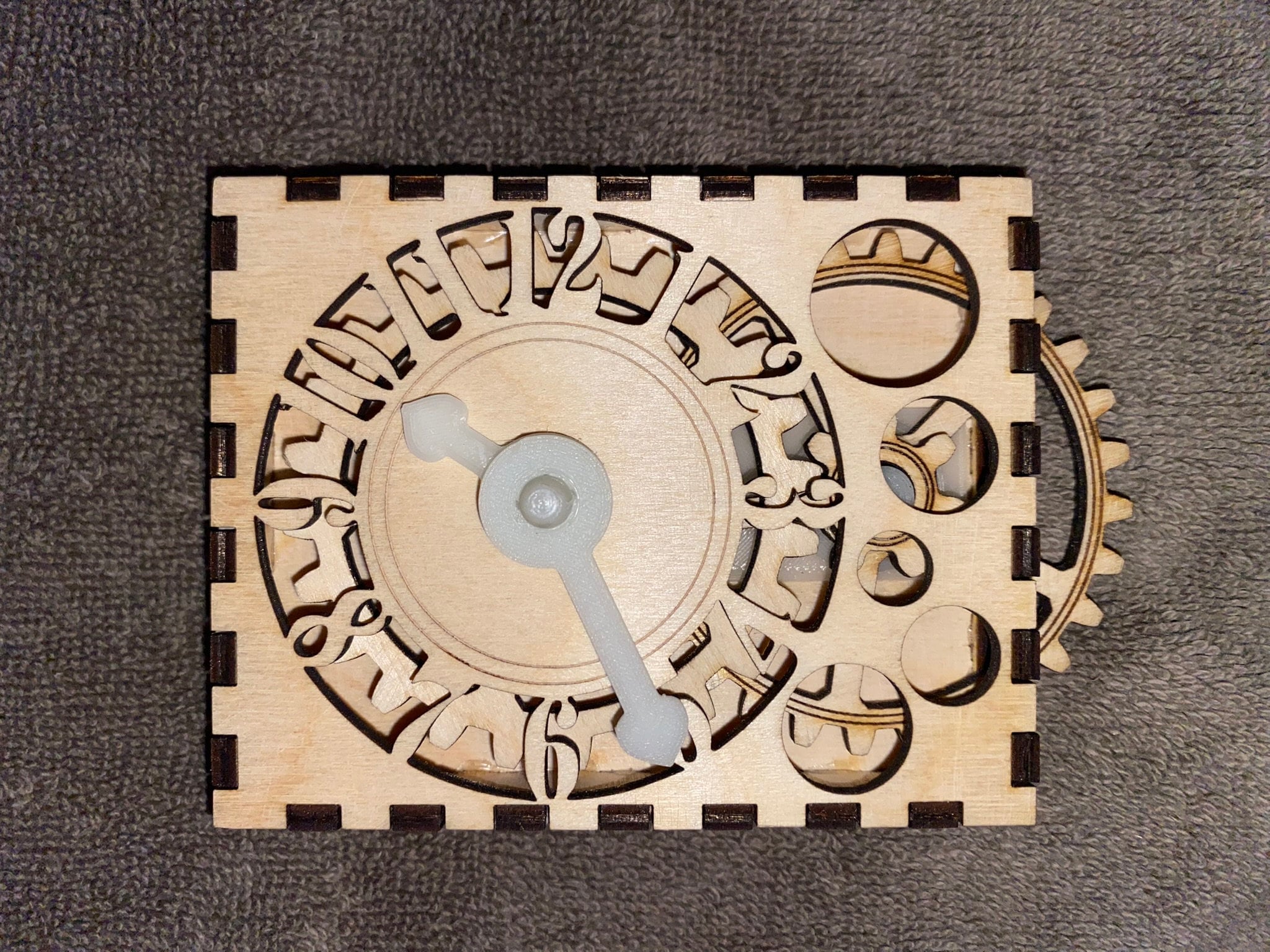 Boxie Clock Kit: STEM Educational Toy, Learn to Tell Time - Etsy