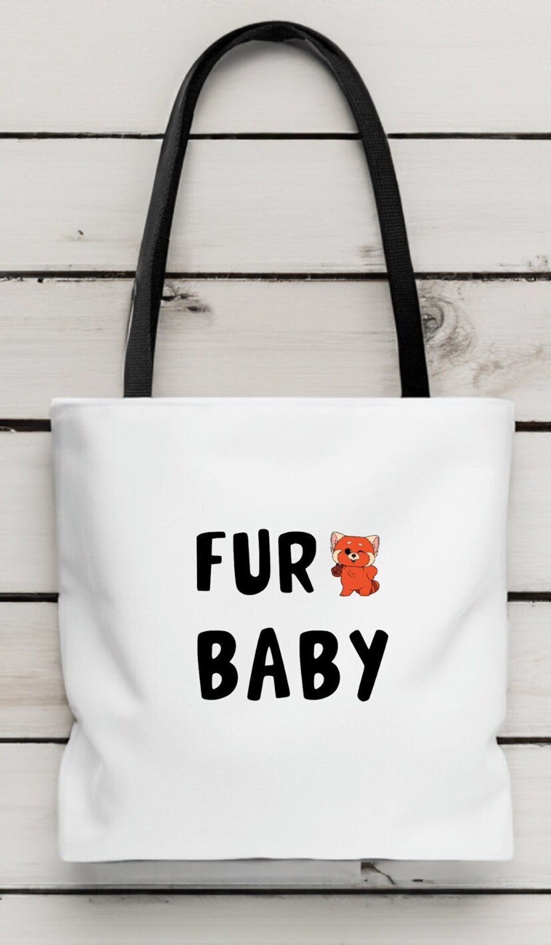 Turning Red Inspired Tote Bag/ Canvas Bag/ Vacation Bag/ Reusable Bag ...