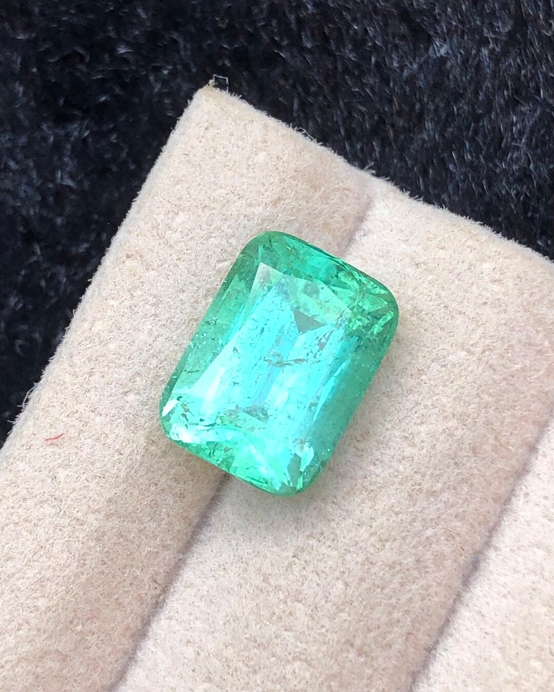 Natural Seafoam Color Tourmaline Faceted Stone Originated From ...