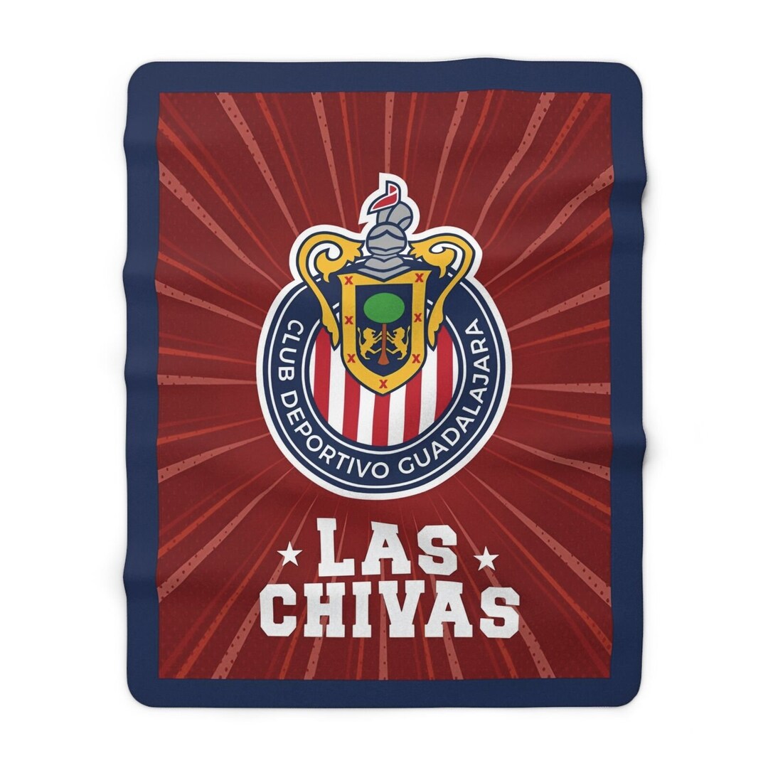 Chivas De Guadalajara Club Deportivo Sherpa Fleece Blanket/cobija ...