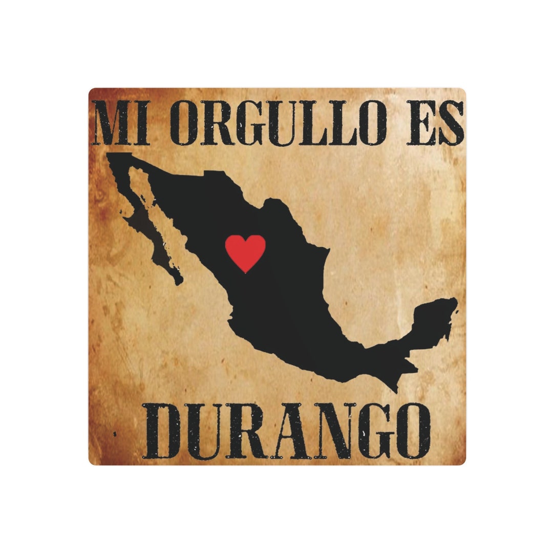 Durango Mexico Metal Art Sign 12" X 12" - Etsy