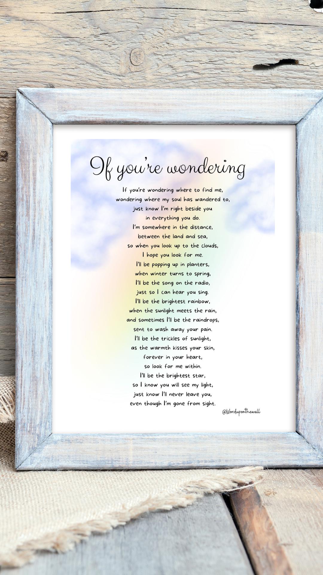 If You’re Wondering - Etsy
