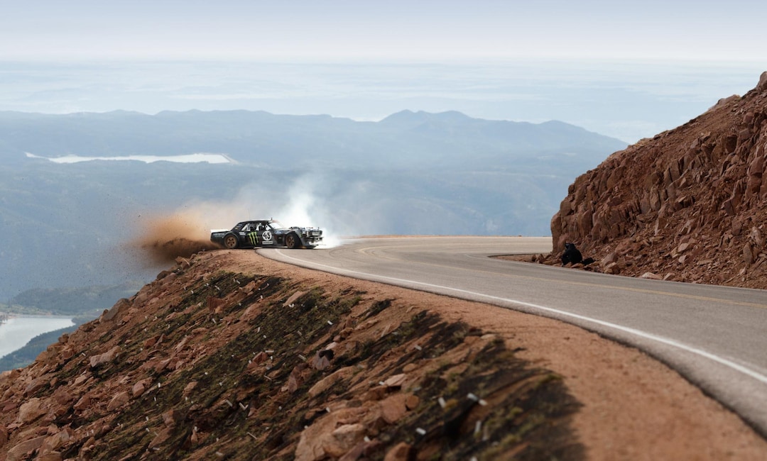 Ken Block Hoonicorn Gymkhana Mercedes CLR Flip Mercedes NSX Porsche AMG ...