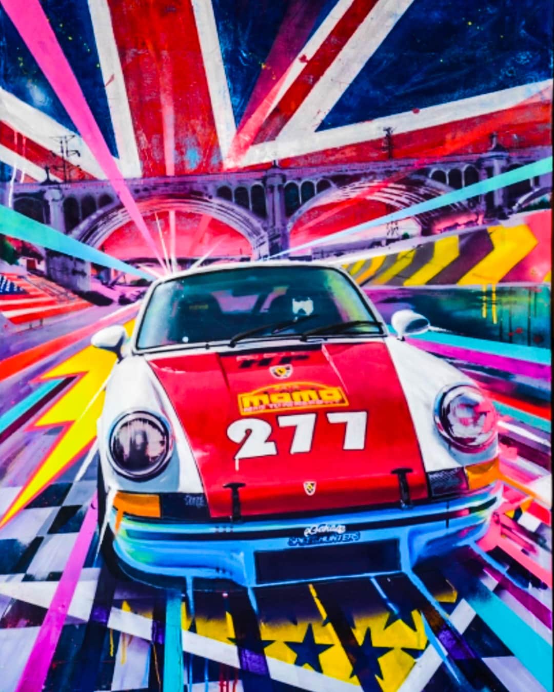 Magnus Walker Outlaw 277 Porsche 911 Poster 8"x10" Print Sports Car ...