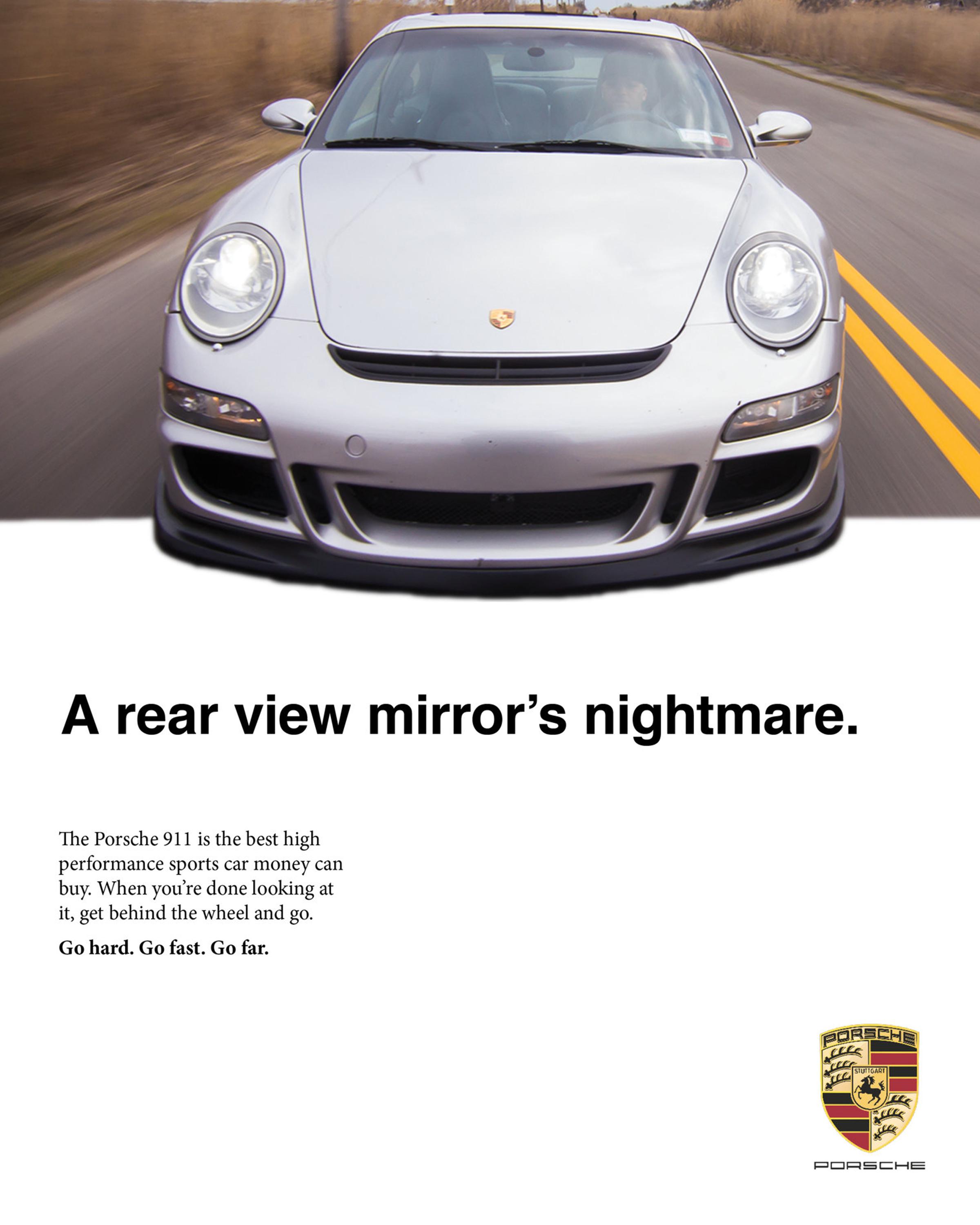 Porsche Carrera 911 GT3 Rear View Drive Faster Racecar Motorsport 8"x10 ...