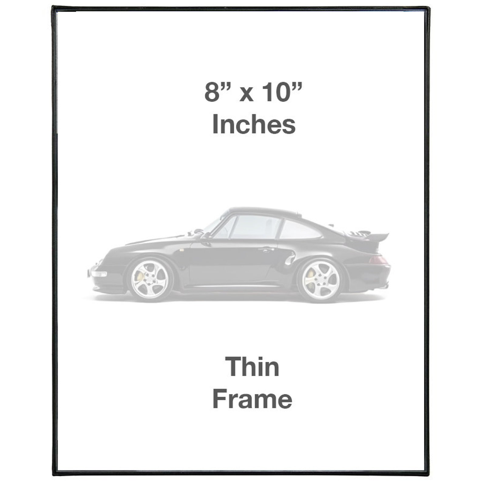 Porsche 911 Cabriolet Doctor Fresh Air Poster 8"x10" Sports Car Vintage ...