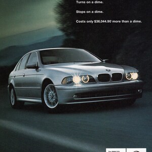 BMW E39 5-series Eyes Are Window to the Soul Halo Headlights 8x10 ...
