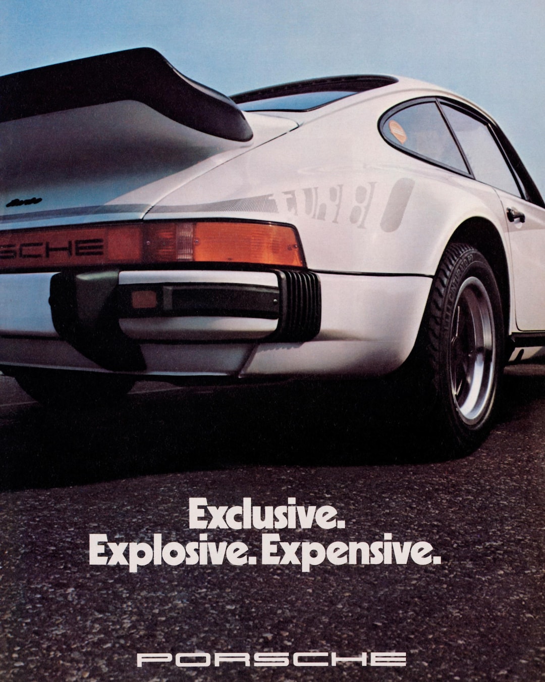 Porsche 911 Carrera Turbo Exclusive Explosive Expensive 8"x10" Sports ...