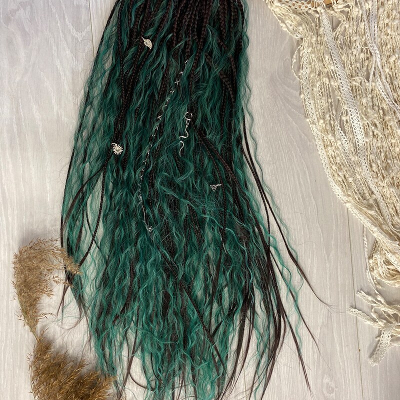 Mermaid Hair Extensions - Etsy