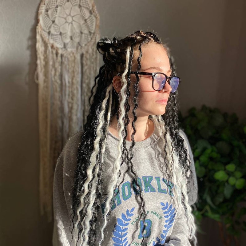 Curly Dreads - Etsy