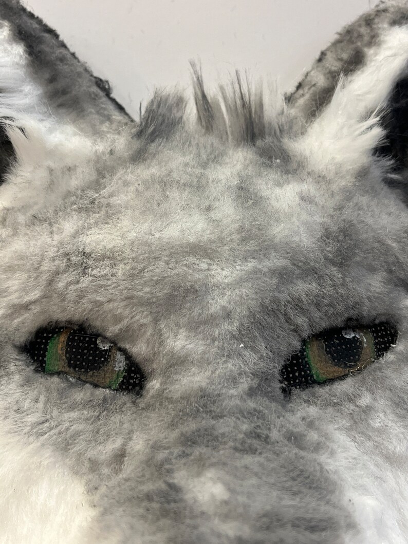 Therian Gray Wolf Mask - Etsy