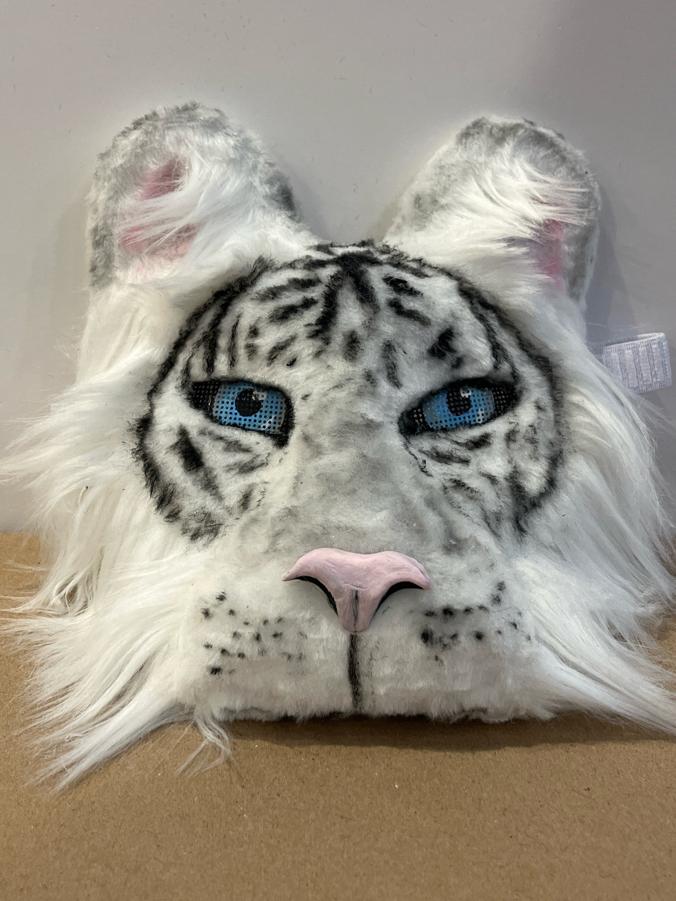 Therian White Tiger Mask - Etsy