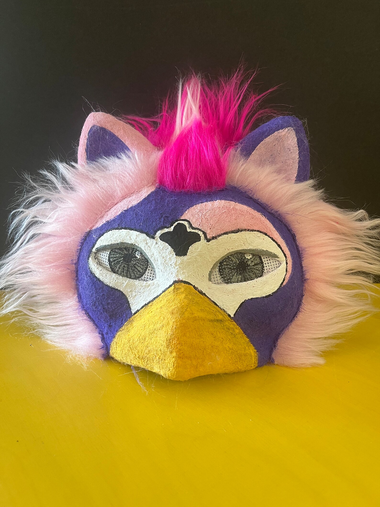 Felted Furby Therian Mask - Etsy