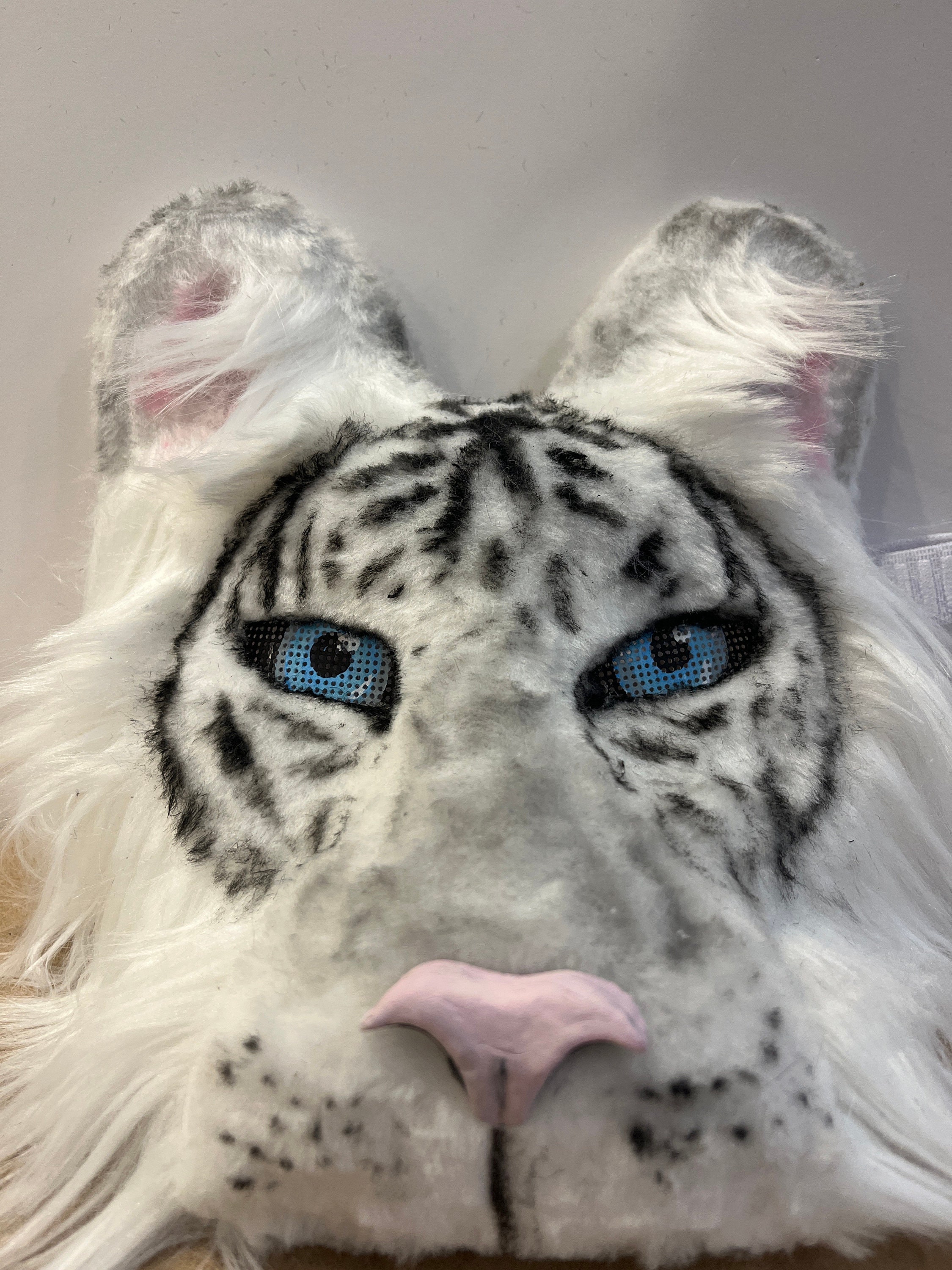 Therian White Tiger Mask - Etsy