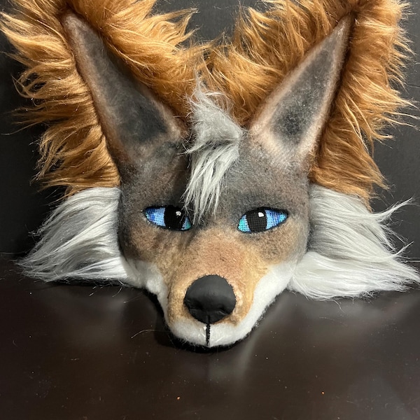 Therian Mask Coyote - Etsy