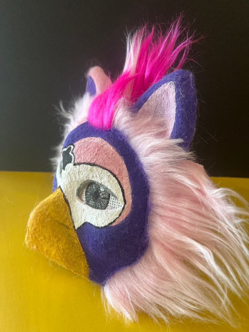 Felted Furby Therian Mask - Etsy