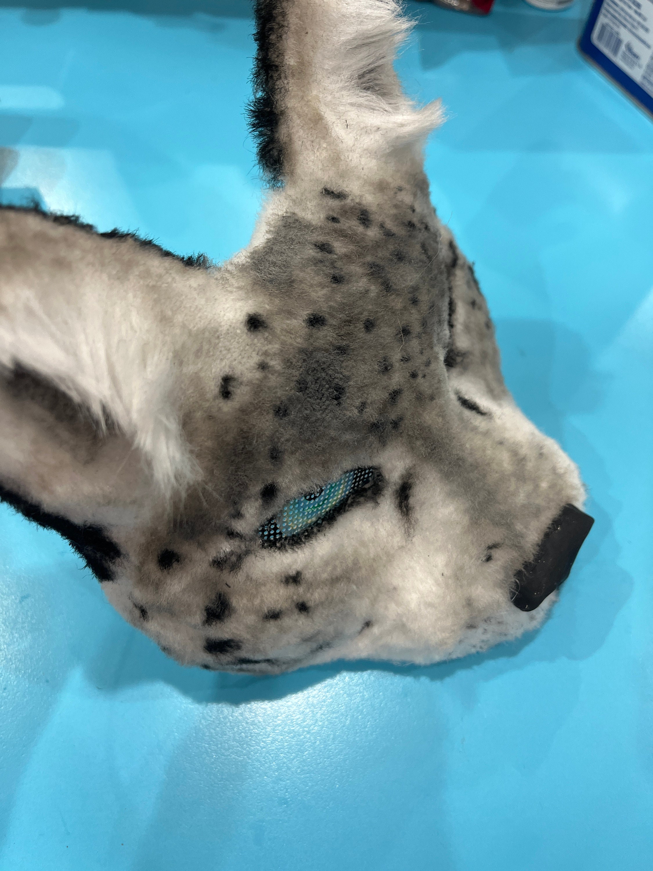 Snow Leopard Therian Mask - Etsy