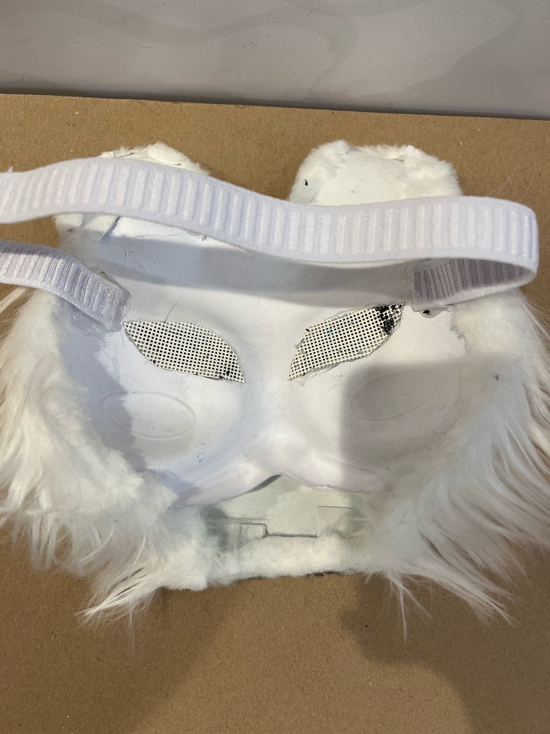 Therian White Tiger Mask - Etsy