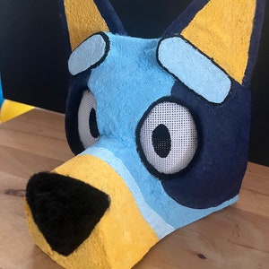 Deluxe Bluey Mask - Etsy