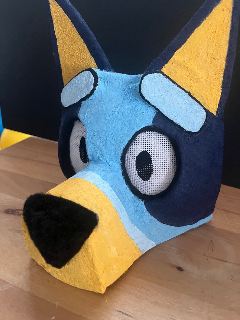 Deluxe Bluey Mask - Etsy