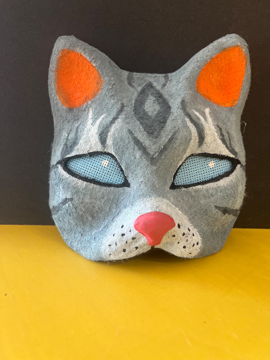 Warrior Cats Jayfeather Inspired Therian Mask - Etsy