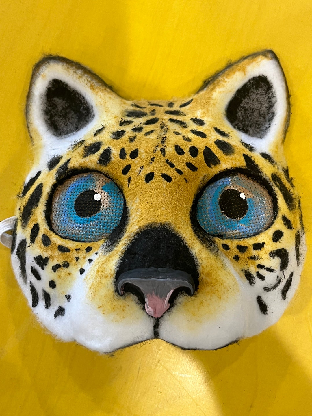 Felted Jaguar Therian Mask - Etsy