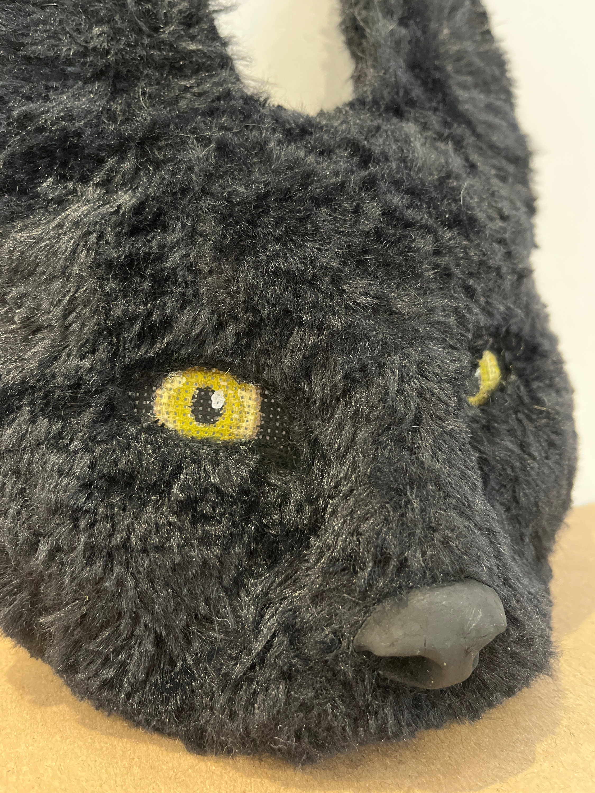 Therian Black Serval Mask - Etsy