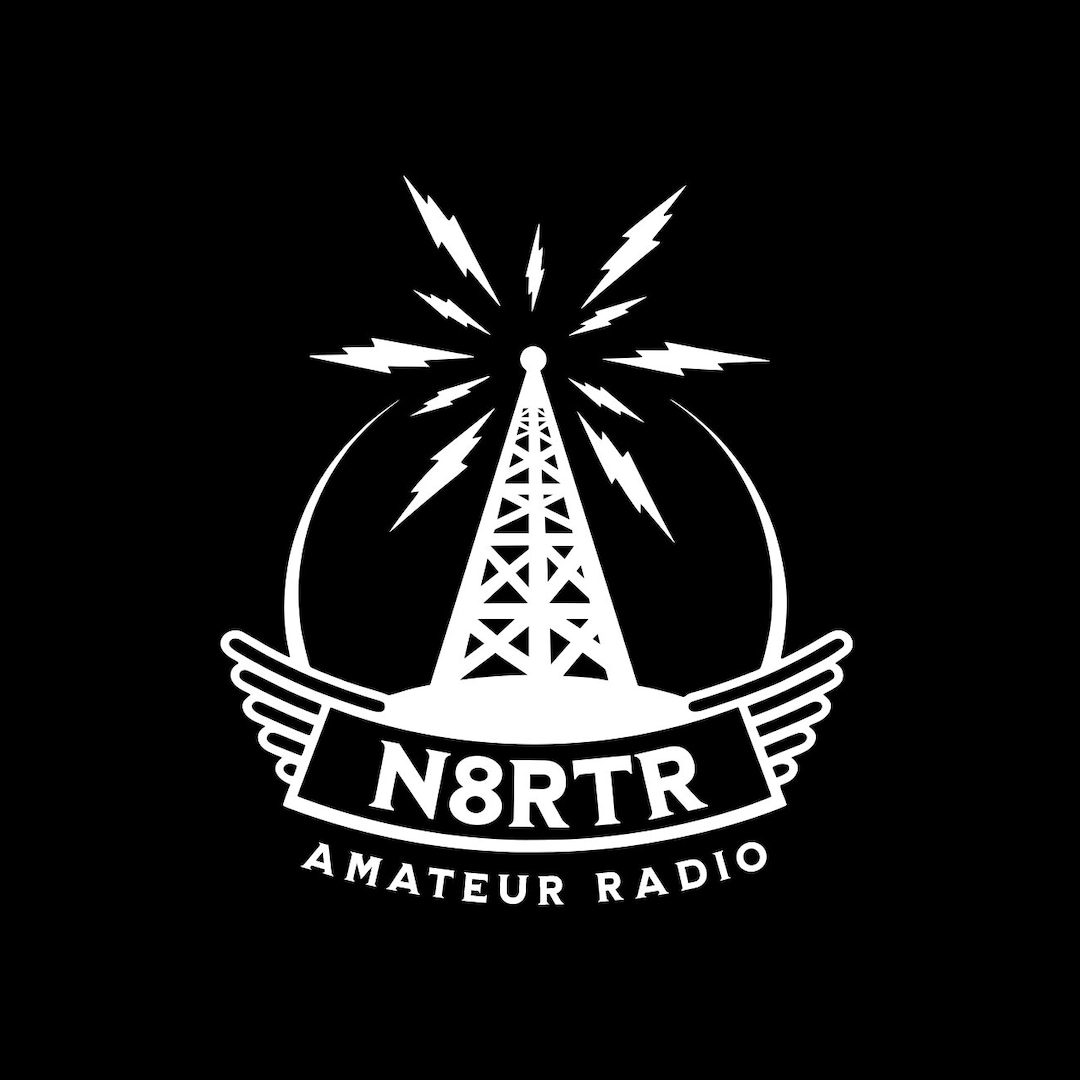 Customized With Your Call Sign - Ham Radio Tower Vinyl Die Cut Decal ...