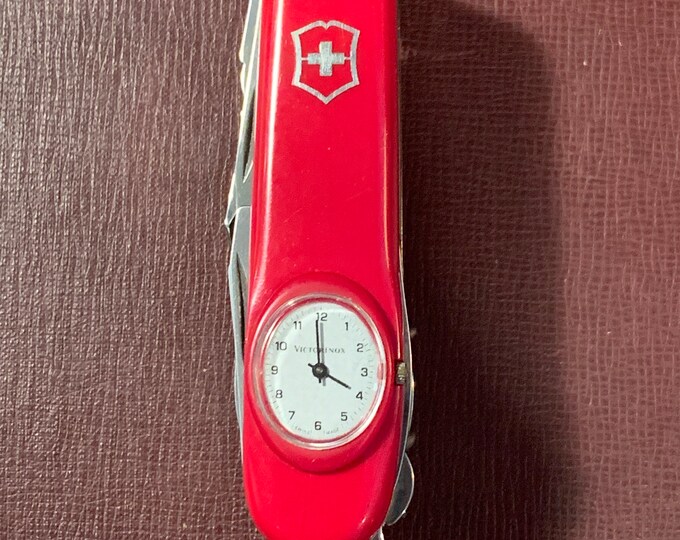 Victorinox Swiss Army Knife “time Keeper” - Etsy