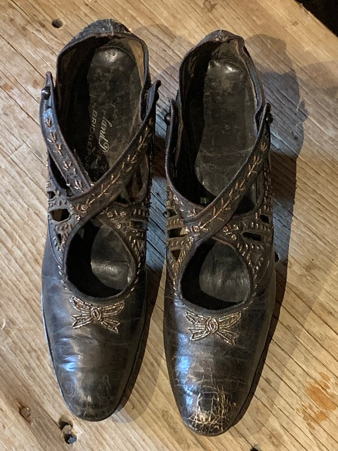 Antique Ladies Shoes From Howland Dry Goods, Bridgeport, CT - Etsy