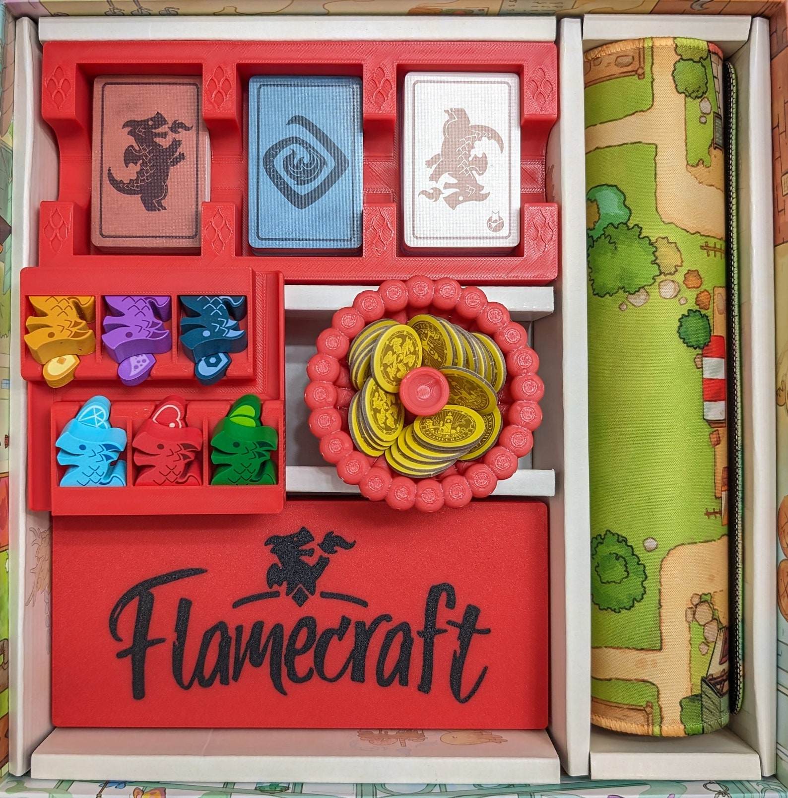 Flamecraft Board Game Organizer/insert - Etsy