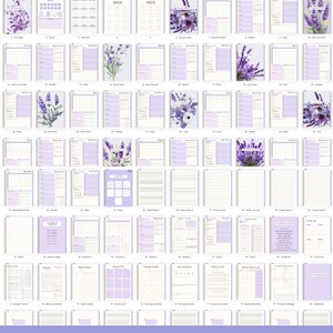 Digital PDF Planner, Digital Calendar, Undated Planner, Organization ...