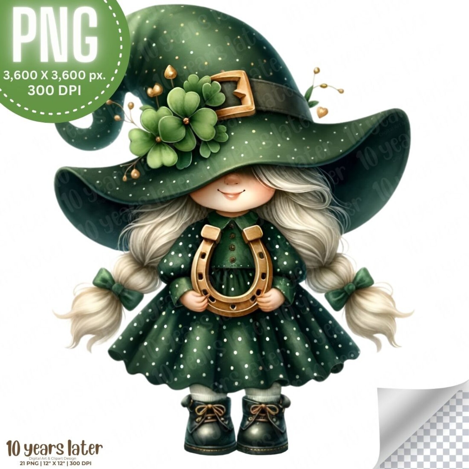 St.patrick Girl Gnome on High Quality 21 Clipart St.patrick Gnome PNG ...