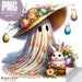 Easter Ghost Hight Quality Clipart 15 PNG | Cute Ghost Easter Eggs ...