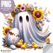 Easter Ghost Hight Quality Clipart 15 PNG | Cute Ghost Easter Eggs ...